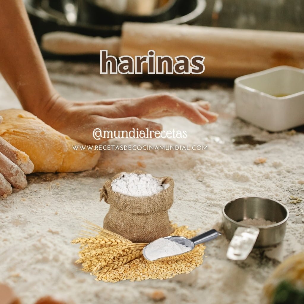 🕰️Tipos de harina: ¿cuál es la mejor para cada receta? 🧑‍🍳