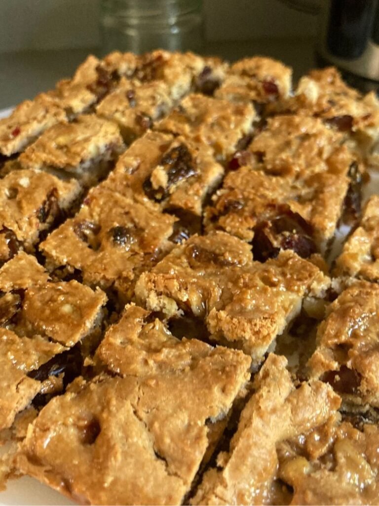 Pastel de dátiles y nuez - Receta árabe-andaluza (sin azúcar)